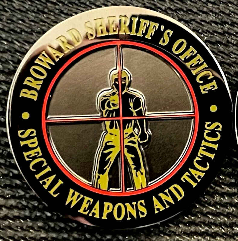 BSO - Broward Sheriff's Office SWAT - FirstGEN 1.5in TacticalBLK ...