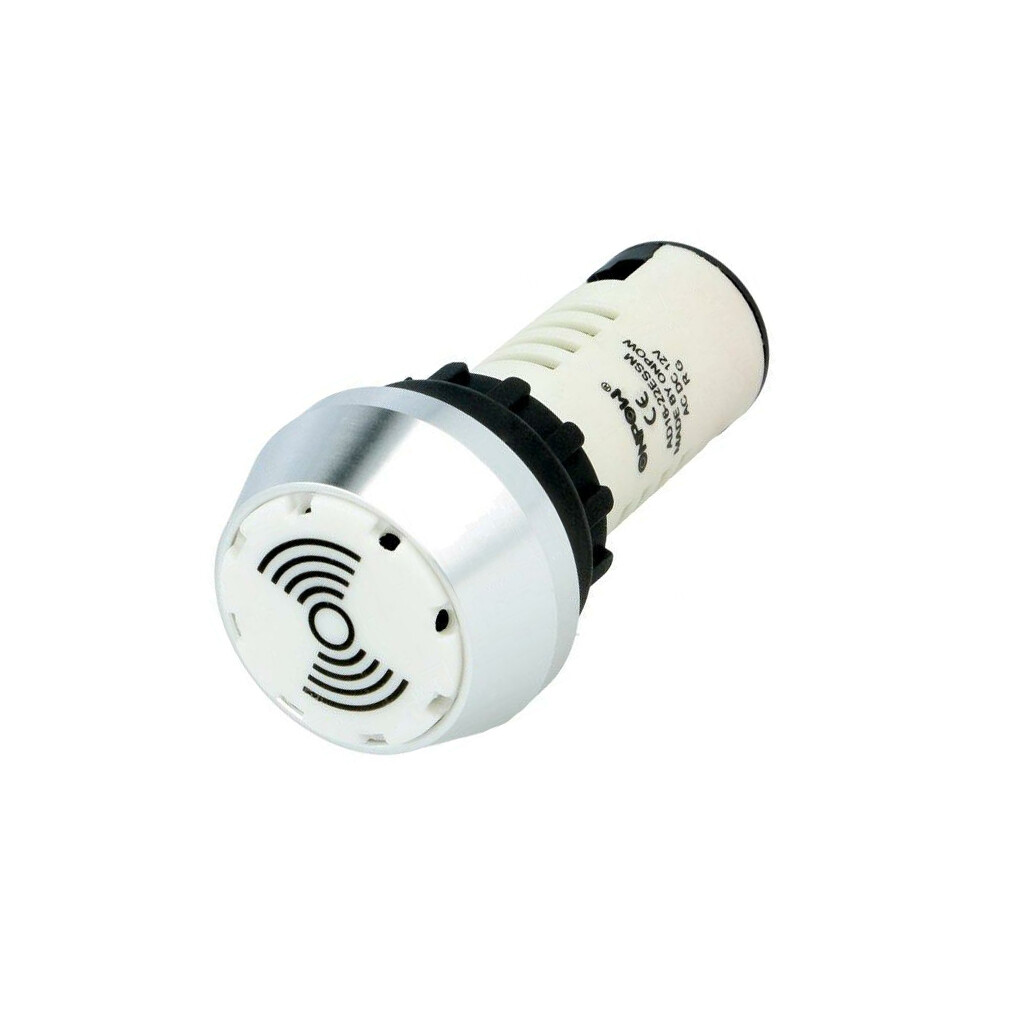 AD16S-BUZ/RG/12V Signalgeber: akustisch 80dB Bel: LED 12VAC/DC IP40 ...