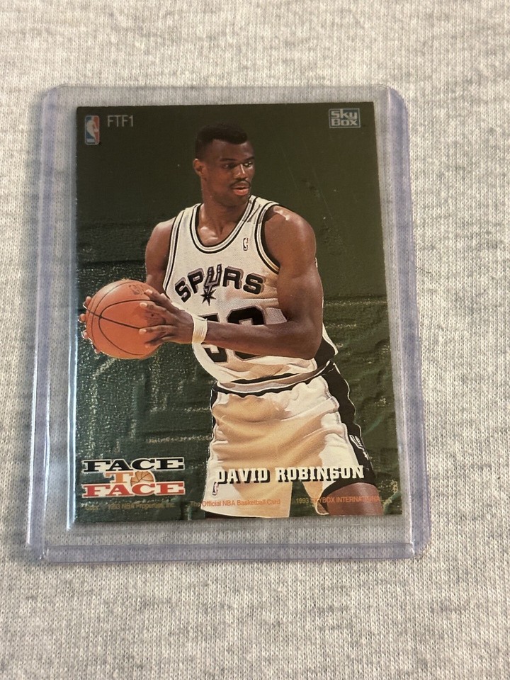 1993-94 Hoops Face to Face #1 Shaquille O'Neal David Robinson | eBay