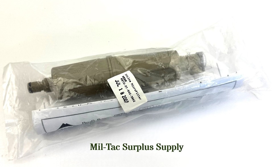 U.S. Military Surplus MSR Inline Micro Filter #NSN 4610-01-542-3842 | eBay
