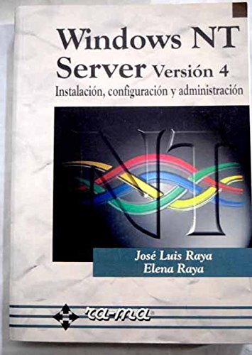 Windows NT Server Version 4. Instalacion, configuracion y administracion., Jose | eBay