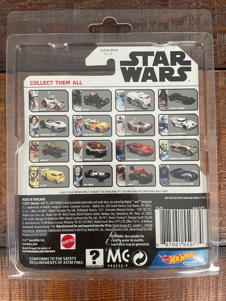 Star Wars Hot Wheels Car Jar Jar Binks First Appearance New RARE with ...