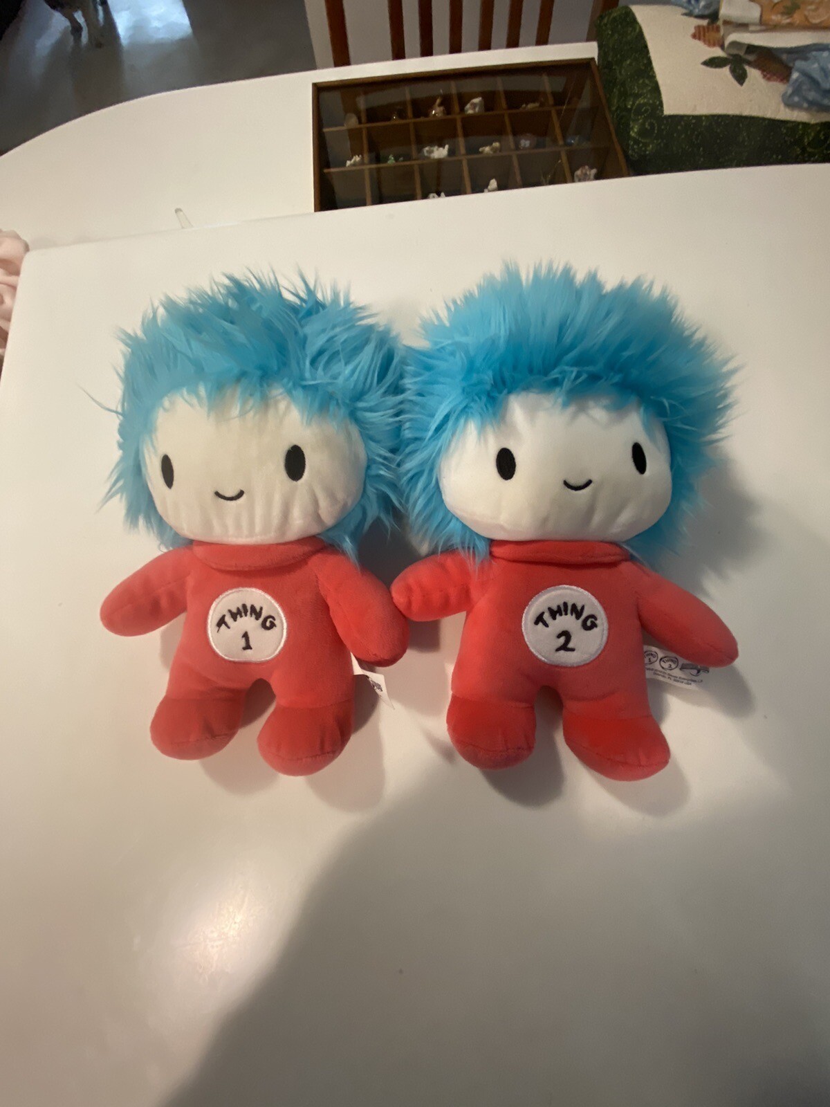 Thing 1 & Thing 2 Twins Plush Universal Studios Exclusive Dr. Seuss 10 ...