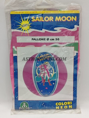 SAILOR MOON INFLATABLE BALL TOEI ANIMATION GONFIABILE MARE VINTAGE 1995 ...