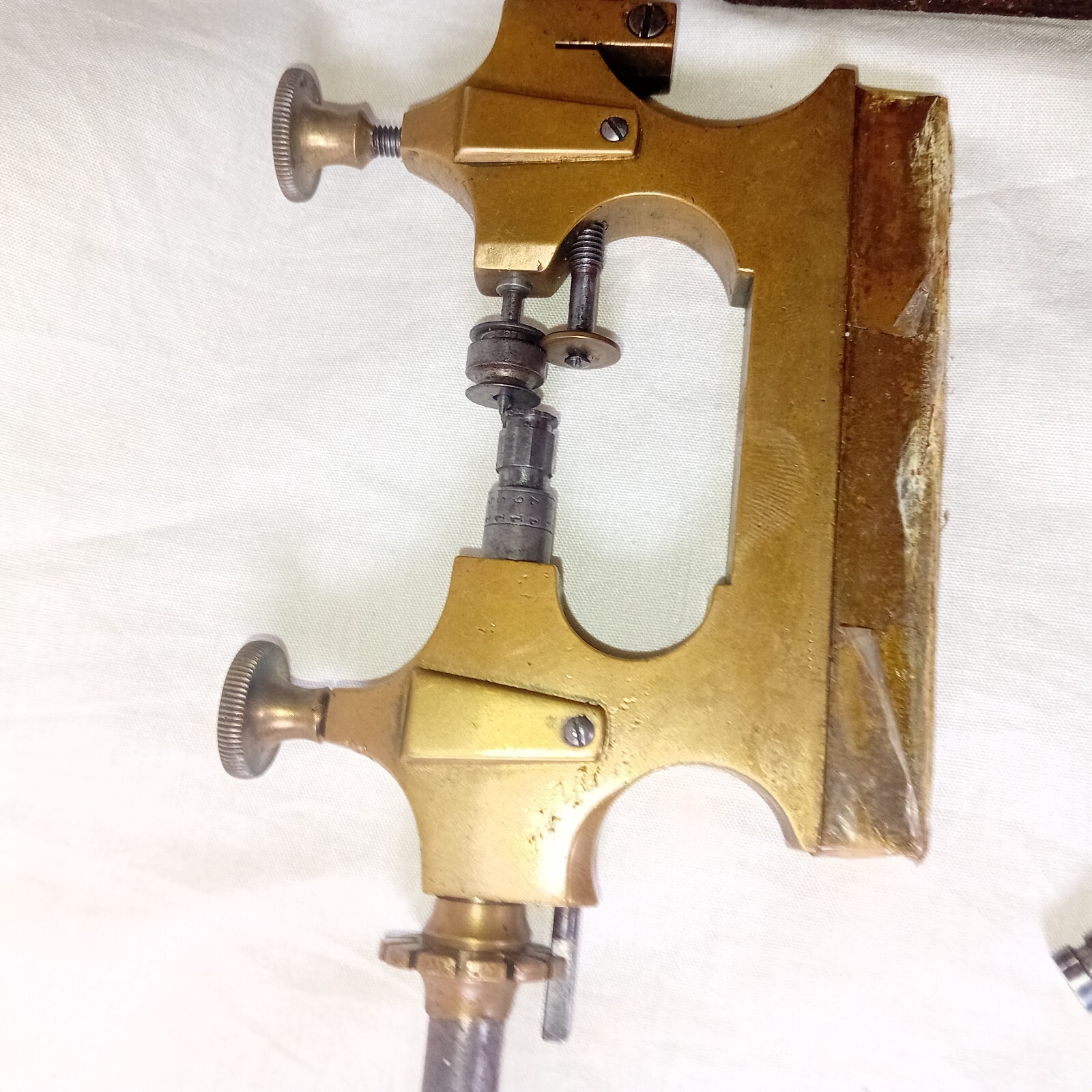 ANTIQUE VINTAGE BRASS WATCHMAKERS JACOT PIVOTING PIVOT TOOL WATCH MAKER ...