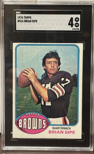 1976 Topps - #516 Brian Sipe (RC) for sale online | eBay