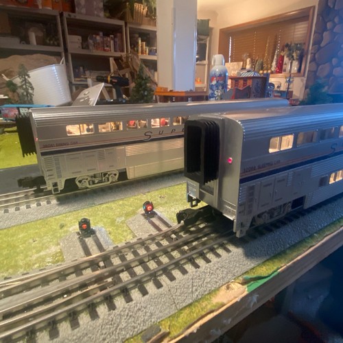 MTH O Scale Amtrak Superliner Cars W/ Passengers (read) | eBay
