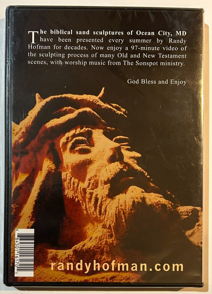 Randy Hofman's Biblical Sand Sculptures DVD Ocean City Maryland | eBay
