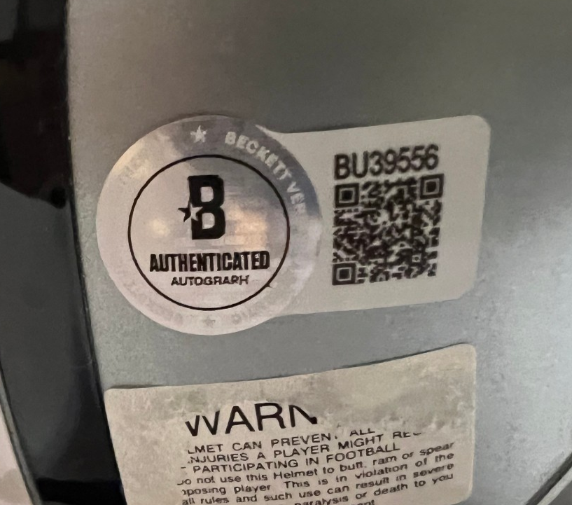 Lee Roy Jordan Signed Cowboys Riddell Mini Helmet Autograph Auto ...