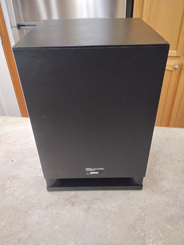 Sony SS-WSB102 Subwoofer Only For Sony Home Theater System Tested ...