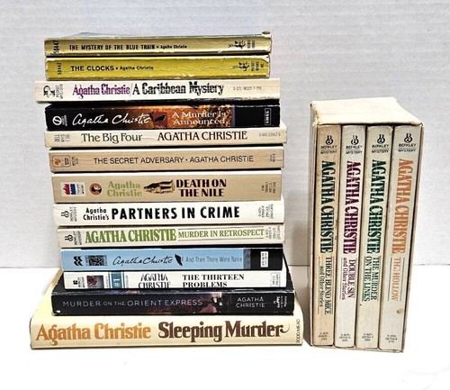 17 Agatha Christie Hercule Poirot Jane Marple Mysteries The Clocks The ...