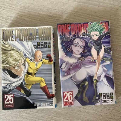 One Punch Man Vol 25 & 26 Manga Set Jump Comics Japanese Edition | eBay