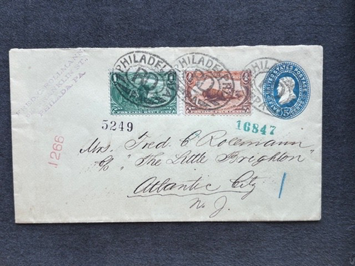 Scott # 285, 287 1898 Trans-Mississippi Issue U.S. Postage Stamps on 1899 cover | eBay