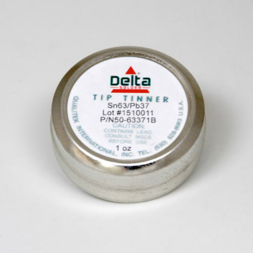 Qualitek Delta Soldering Iron Tip Tinner Cleaner Contains Tin Lead 63/ ...