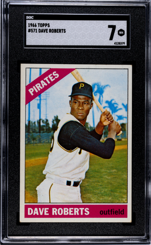 Dave Roberts 1966 Topps #571 SGC 7 Pittsburgh Pirates | eBay