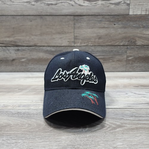 Los Angeles Hat Cap Adult Mens Adjustable Strapback Embroidered Logo ...