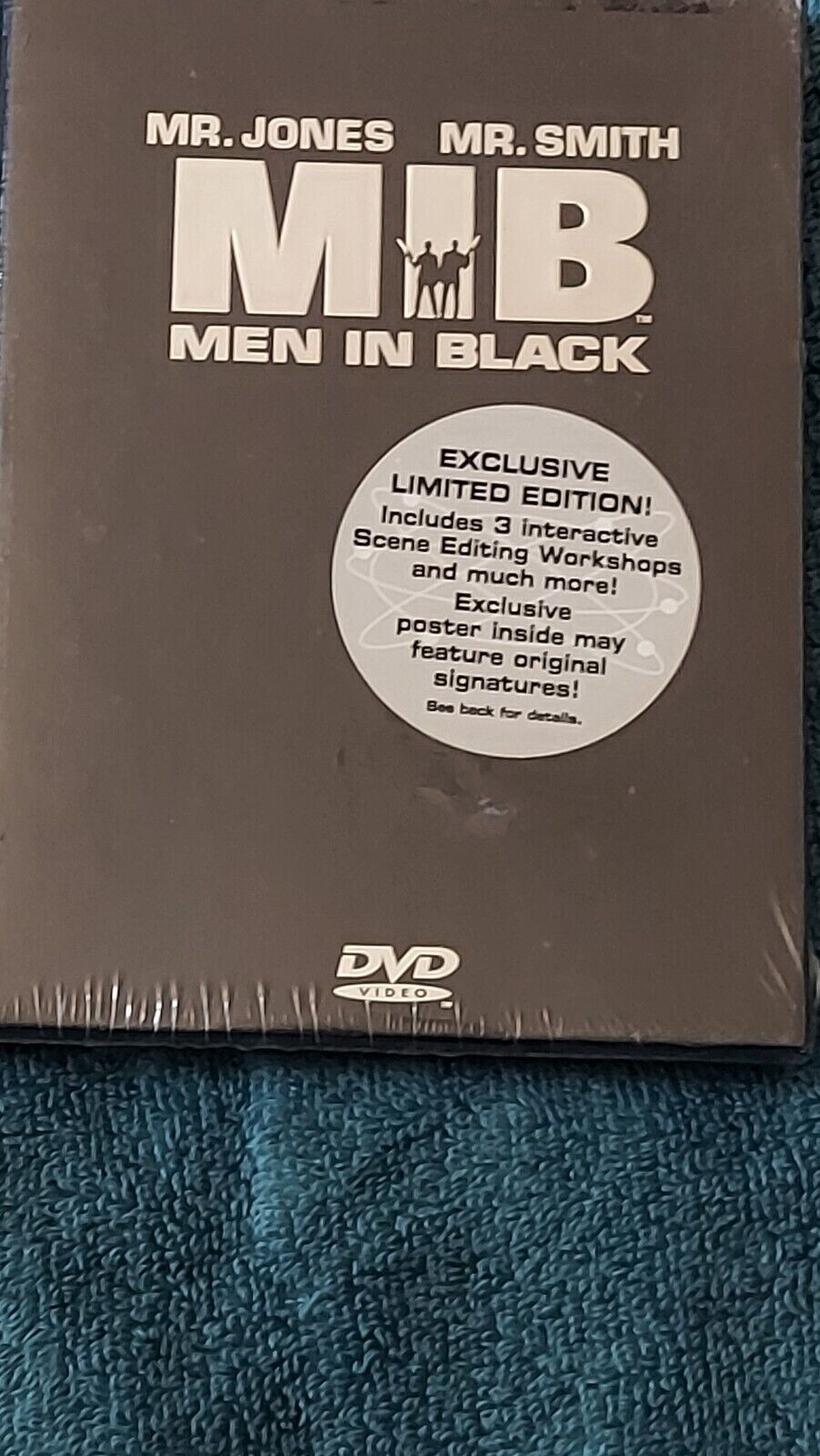MIB Men In Black DVD 1997 2-Disc Set Limited Collectors Edition With ...