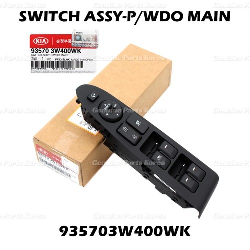 ⭐Genuine⭐ Main Power Window Switch 935703W400WK for Kia Sportage 2011 ...