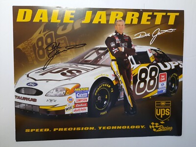 NASCAR DALE JARRETT AUTOGRAPH 8.5 X 11 | eBay