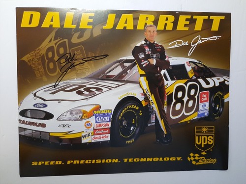 NASCAR DALE JARRETT AUTOGRAPH 8.5 X 11 | eBay