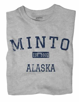 Minto Alaska AK T-Shirt EST | eBay