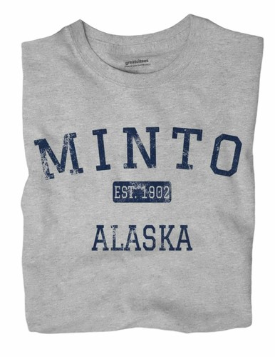 Minto Alaska AK T-Shirt EST | eBay