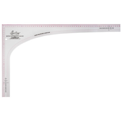 Sew Easy Metric Dressmakers Square Ruler 365 x 605cm | eBay
