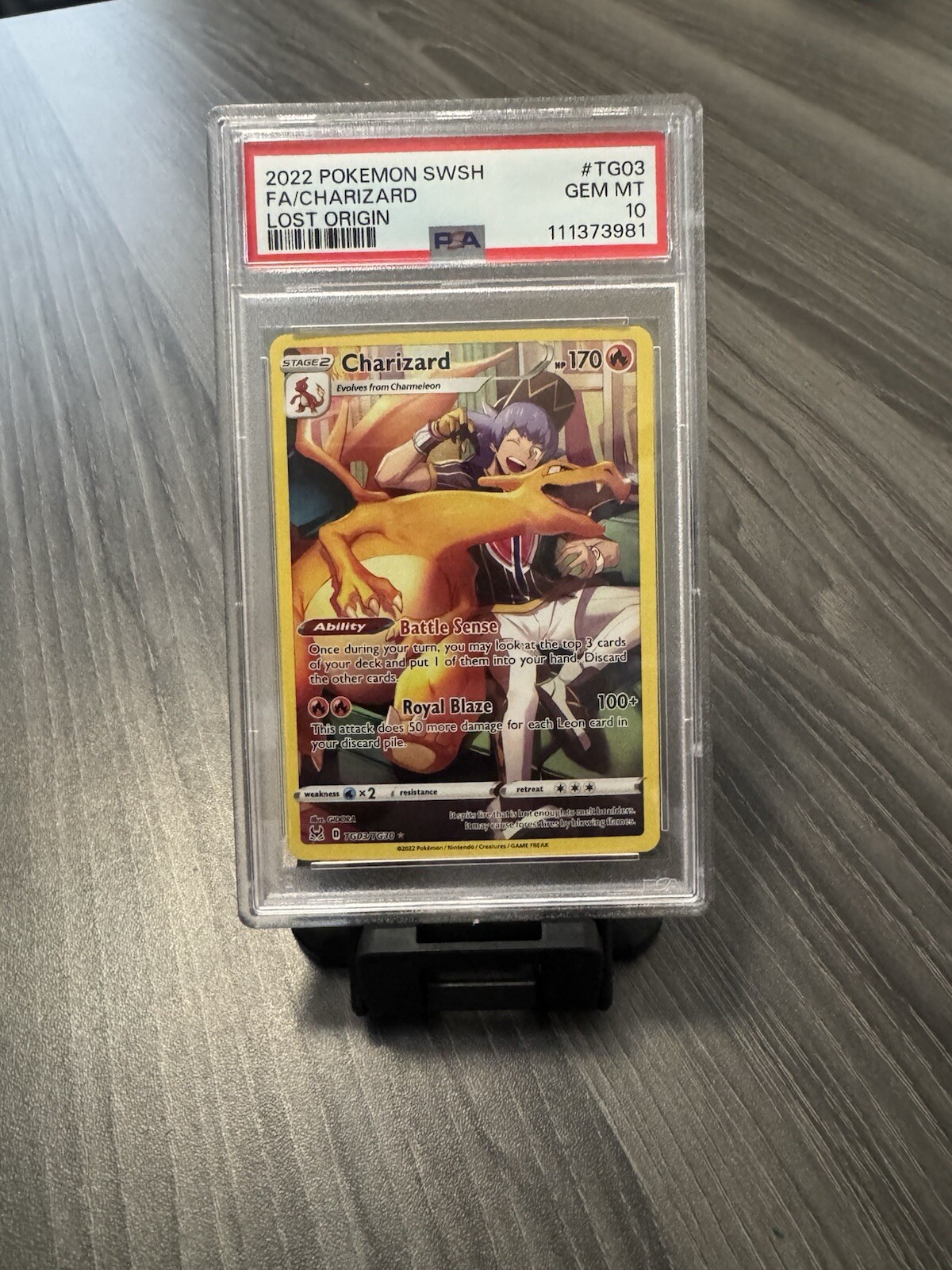 Charizard 2022 Sword & Shield: Lost Origin #TG03/TG30 Holo (Trainer ...