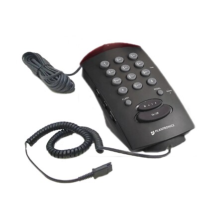 Plantronics T10H Dial Key Pad Base with U10P Cable for your HW series ...