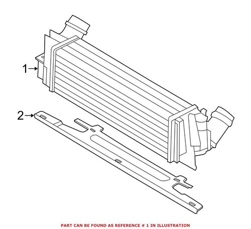 Genuine OEM Intercooler for BMW 17517823570 | eBay