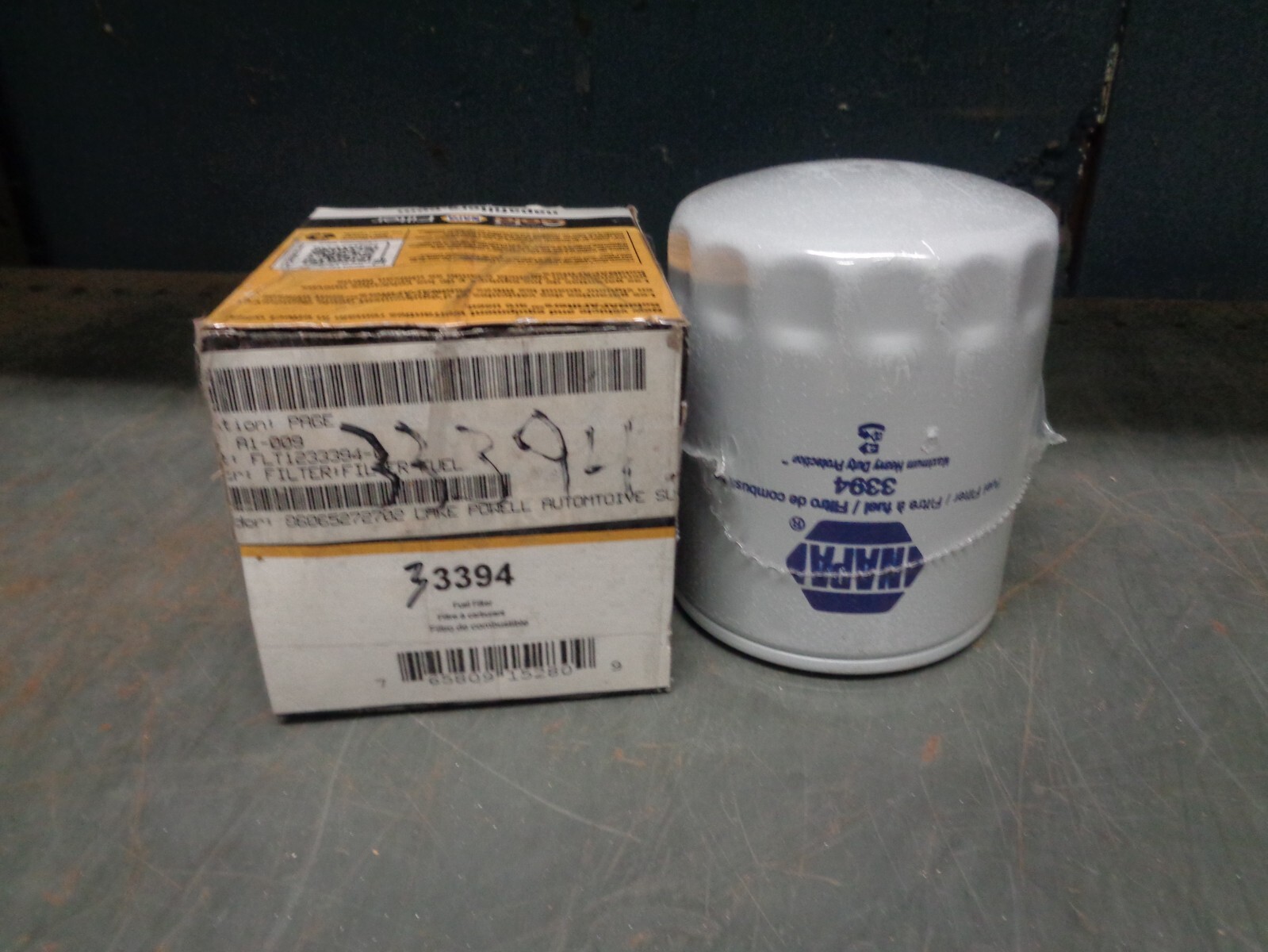 NAPA 3394 - Fuel filter cross reference