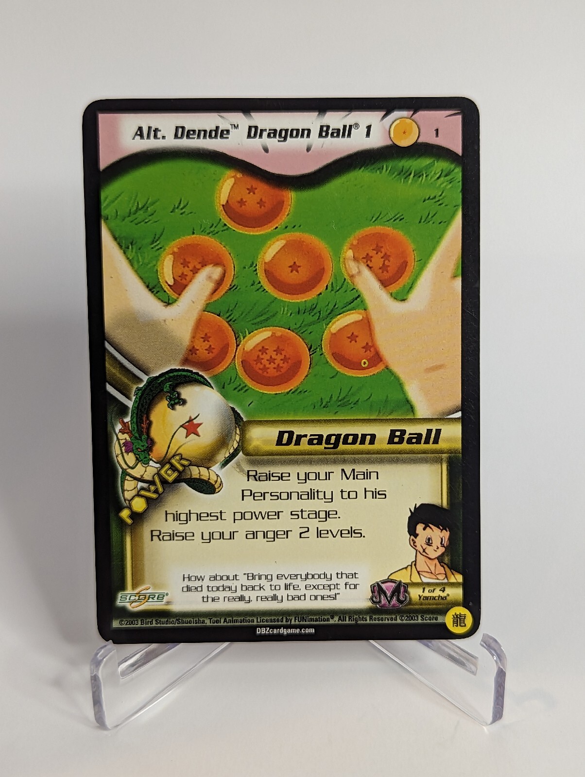 DBZ CCG Alt. Dende Dragon Ball 1 #1 Limited Buu Saga Dragon Ball Z ...