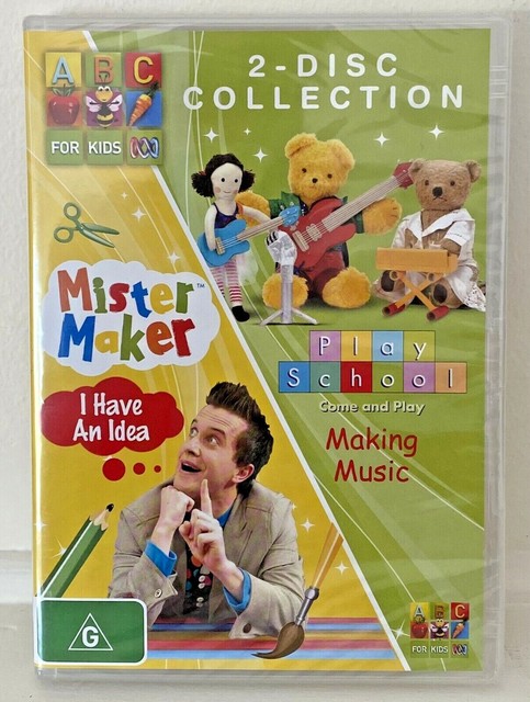 Play School Making Music / Mister Maker I Have an Idea DVD R4 for sale ...