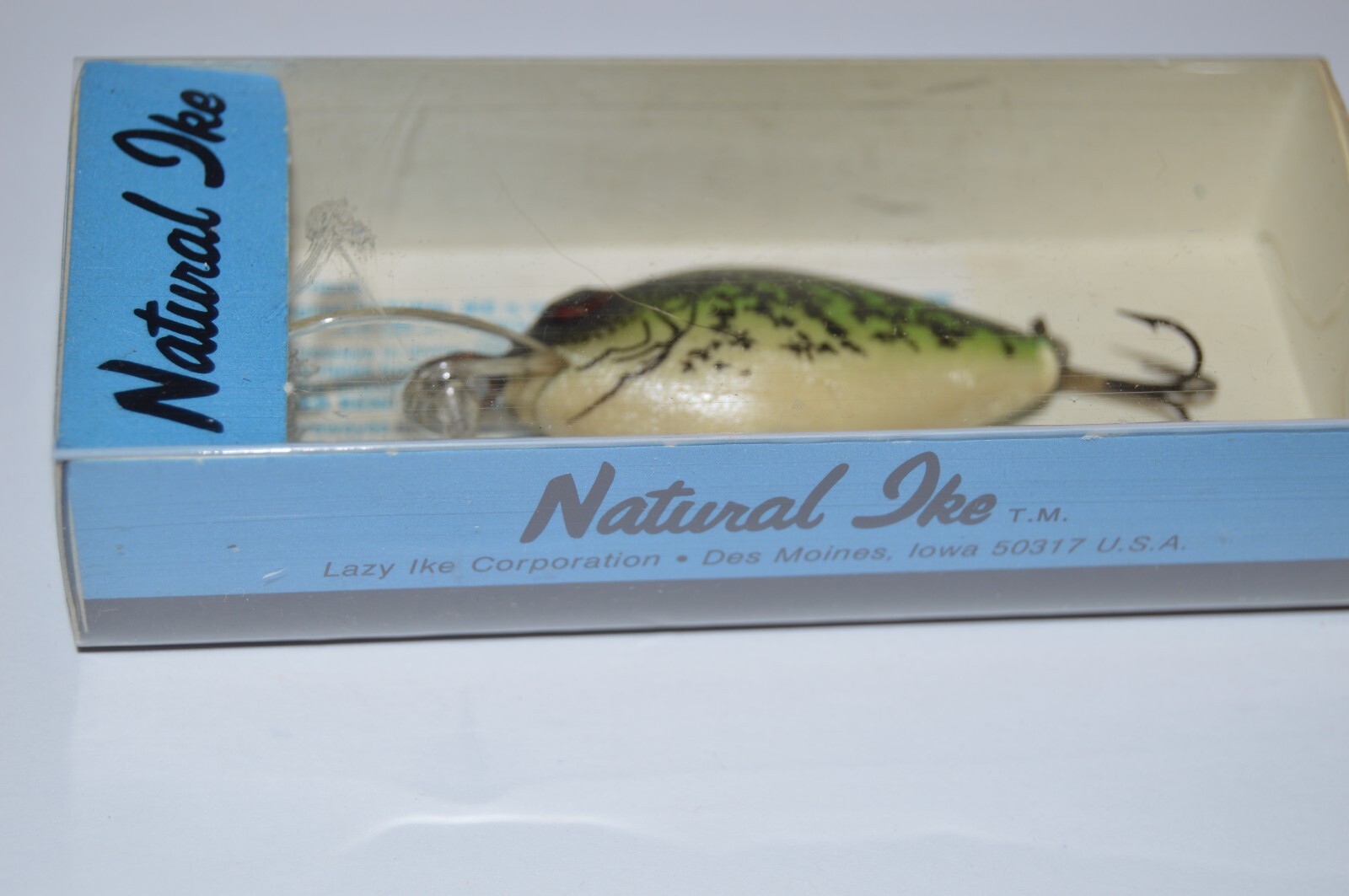 old package natural ike nid-20 cp crankbait lure crappie pattern | eBay