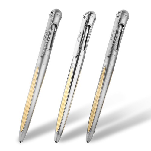 New Titanium Alloy Pen Ballpoint Rollerball Signature Outdoor Emergency ...