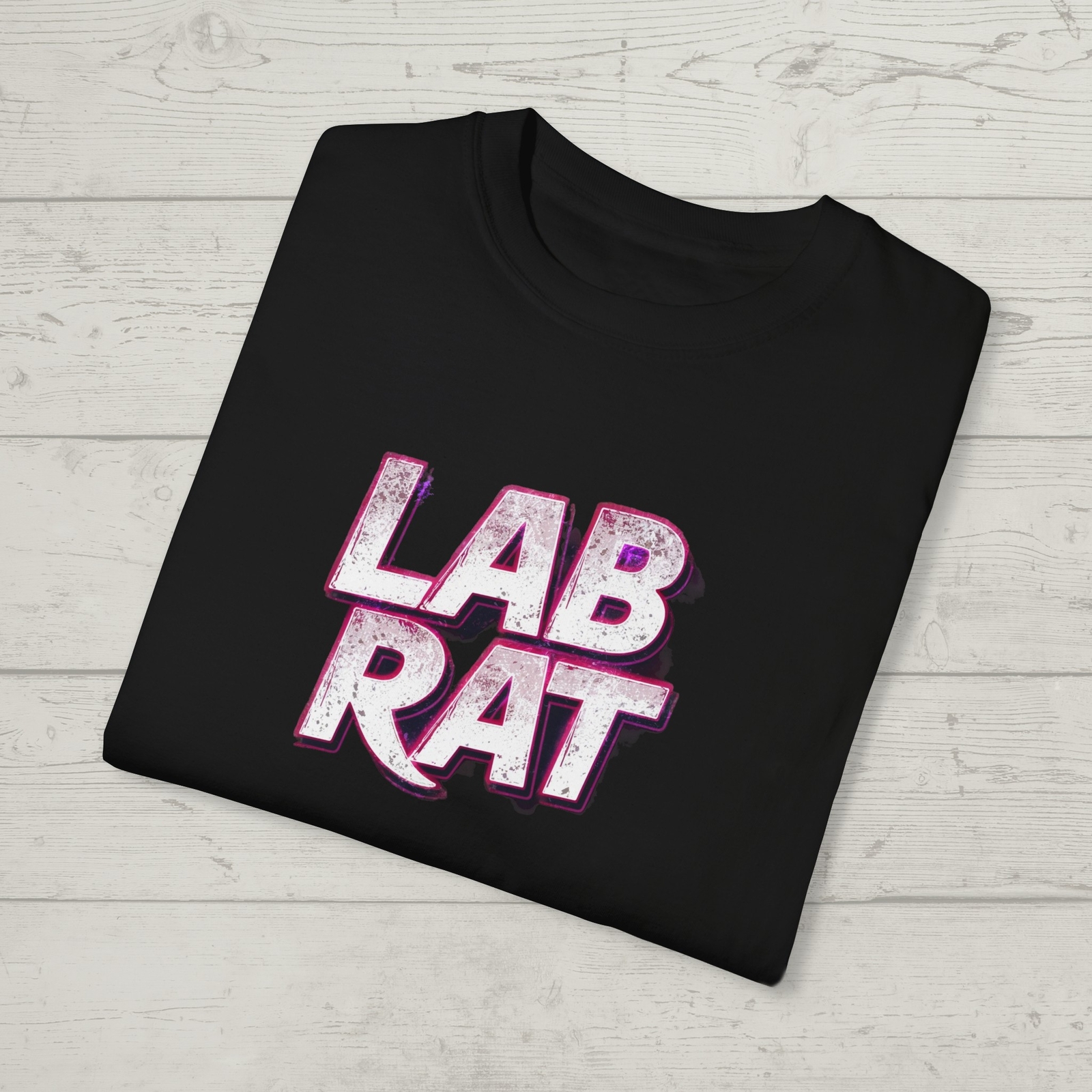 Comfort Colors Lab Rat Graphic T-Shirt, Fun Urban Streetwear Top | eBay