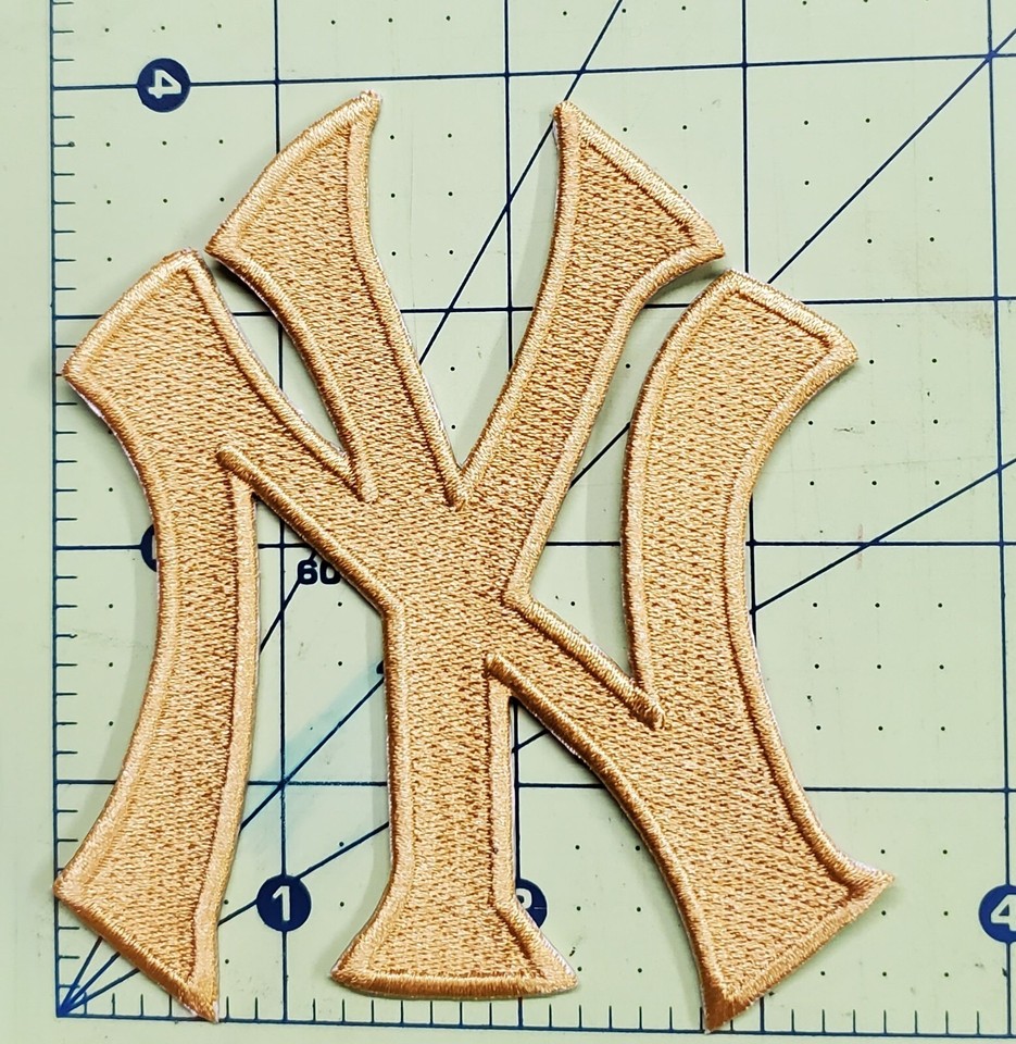 New York Yankee's NY World Series MLB Baseball Fully Embroidered Iron ...