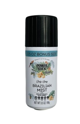 Power Stick Body Spray Brazilian Mist Pistachio & Salted Carmel 3.5 oz ...