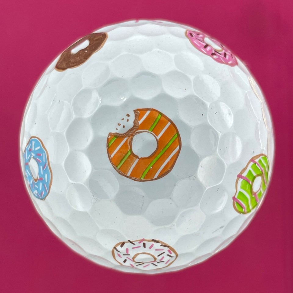 RARE TaylorMade TP5x Pix DONUT 🍩 Logo Golf Ball MINT AAAAA | eBay