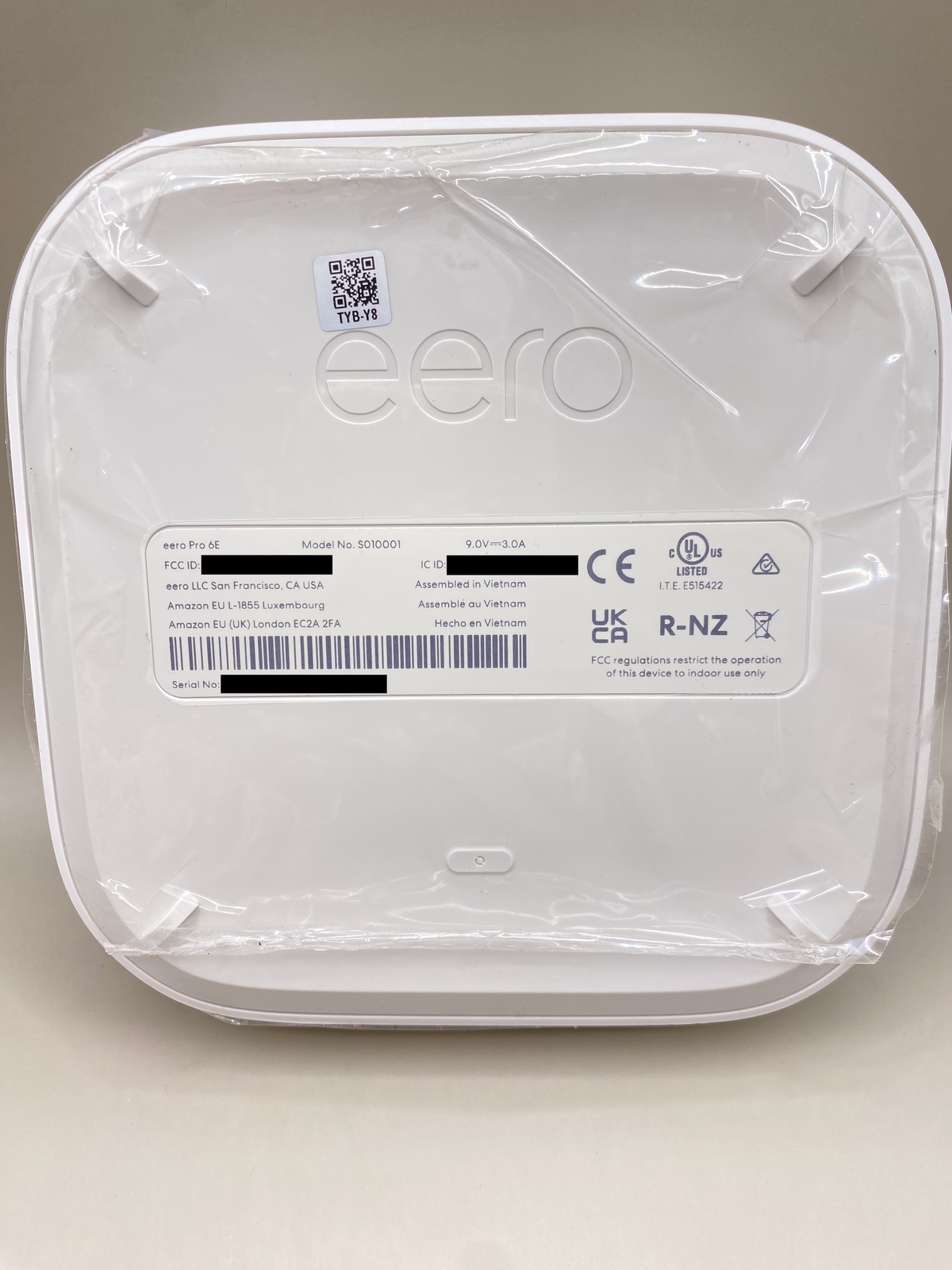 Eero Pro 6E Tri-Band Mesh Wi-Fi 6E S010001 Brand New - Open Box | eBay