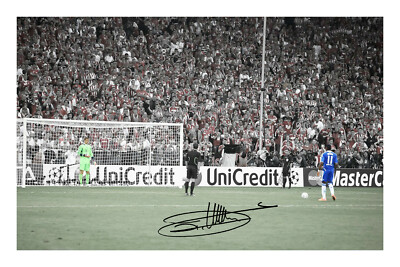 Didier Drogba Signed A4 Autograph Photo Print Chelsea FC Champions ...