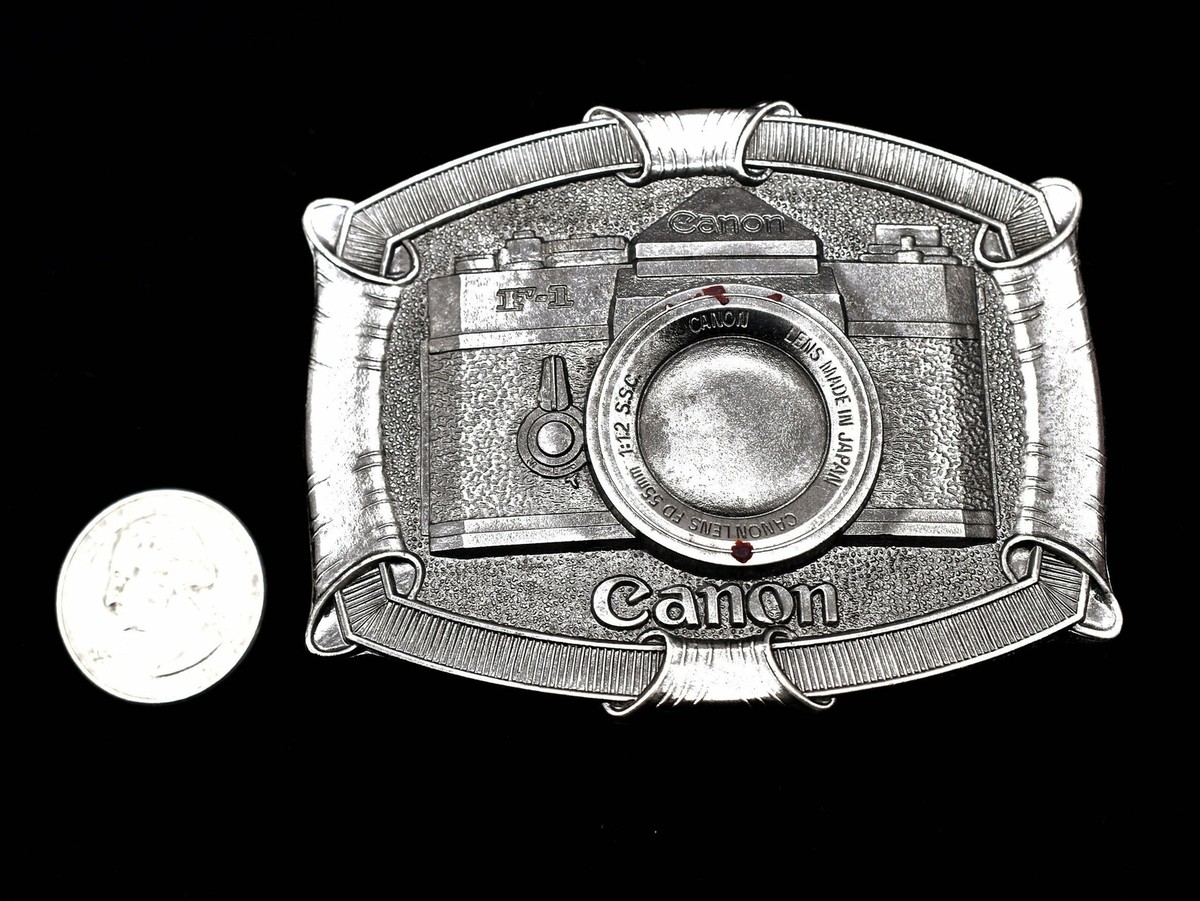 Vintage Canon Camera Drawing