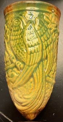 Very Rare J.W. McCoy Parrot Wall Pocket, Circa 1915, Mint Condition | eBay