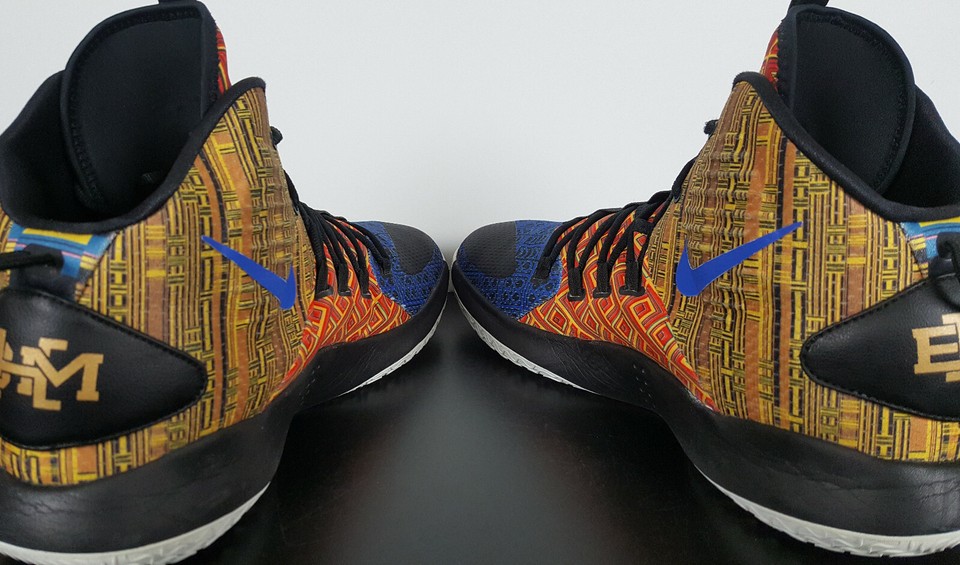 NIKE HYPERDUNK X BHM BASKETBALL NBA PLAYER WORN PROMO SAMPLE RARE (SIZE ...