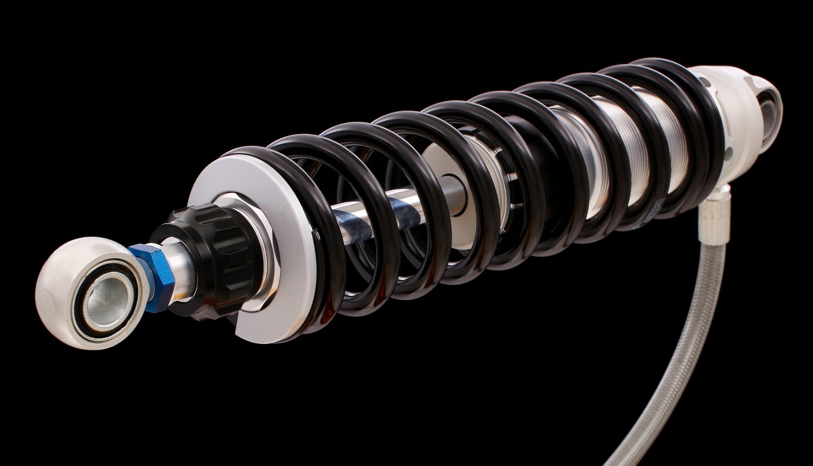 Ohlins Remote Res Shocks 13" Adjustable 150-500lbs Harley Touring 90-13 ...