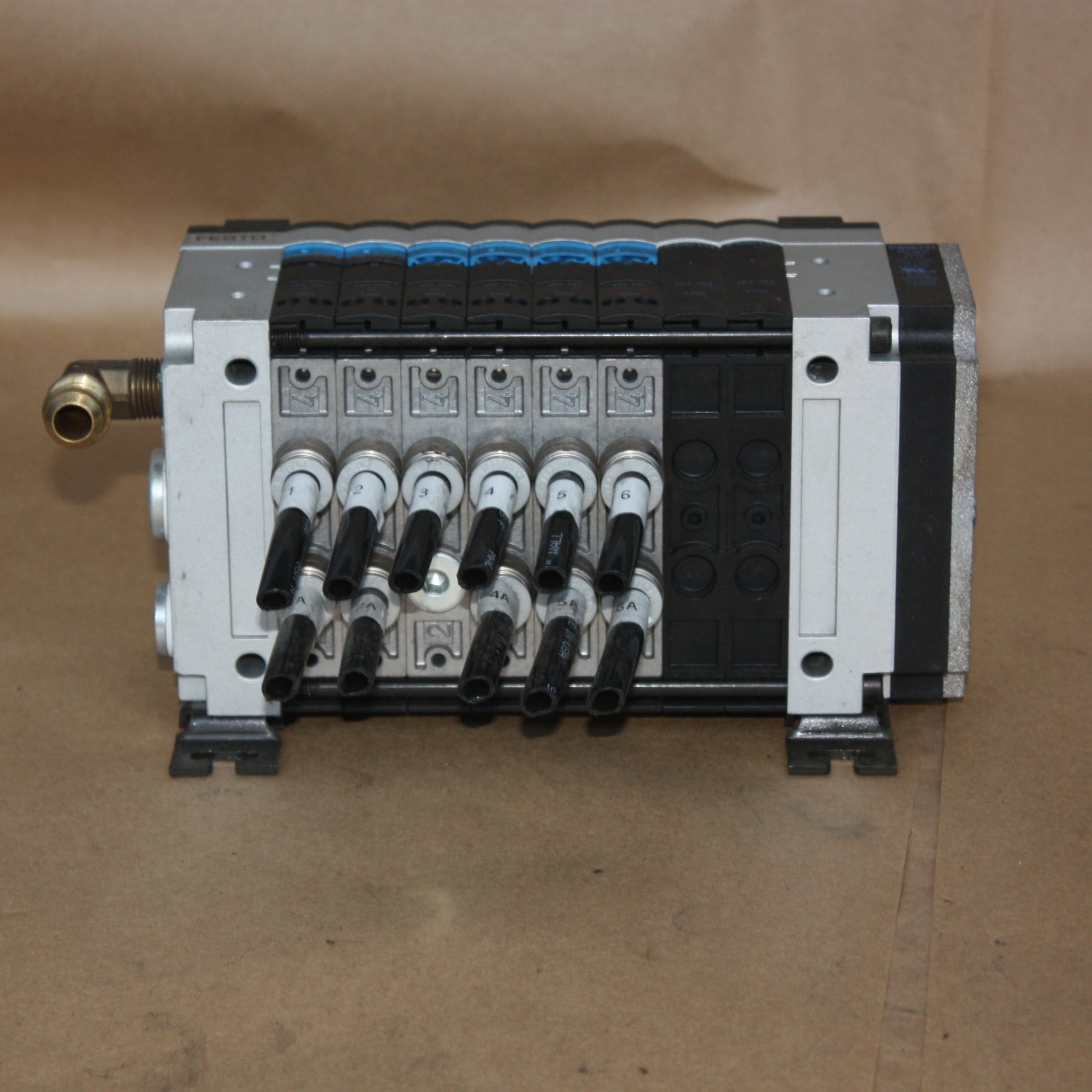 FESTO Pneumatic Solenoid Valve Manifold CPV18-V1 CPV18-GE DN2-8 8 SLOTS ...