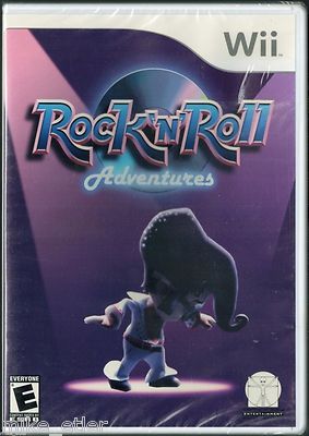 Rock 'N' Roll Adventures (Nintendo Wii, 2007) Factory Sealed ...