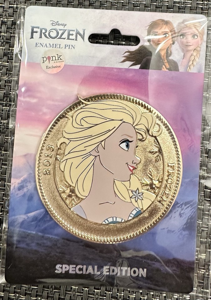 Disney Coin Series 2 - Elsa - Pink a La Mode Exclusive - Special ...
