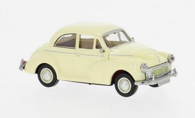 1:87 BREKINA PLAST Morris Minor 1000 Light Yellow 1956 BRE15216 Model ...