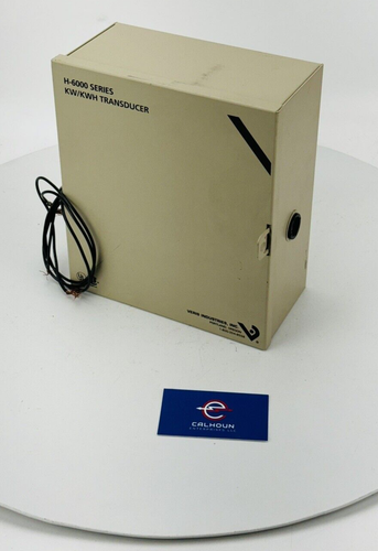 Veris Industries H6000 Series KW/KWH Transducer *WARRANTY* | eBay